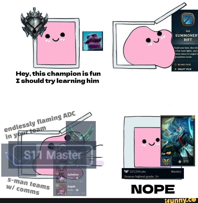 Hey, this champion is fun should try learning him Od SUMMONER RIFT ...