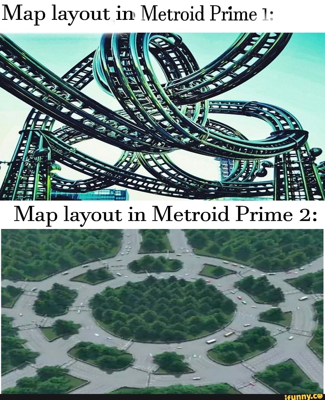 Map layout in Metroid Prime 1: - iFunny