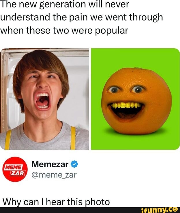 The new generation will never understand the pain we went through when ...