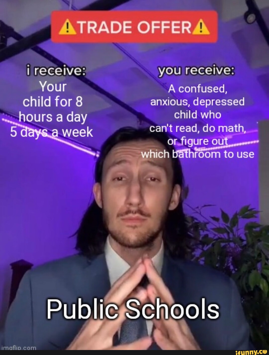 TRADE OFFER ! i receive: you receive: Your A confused, child for 8 ...