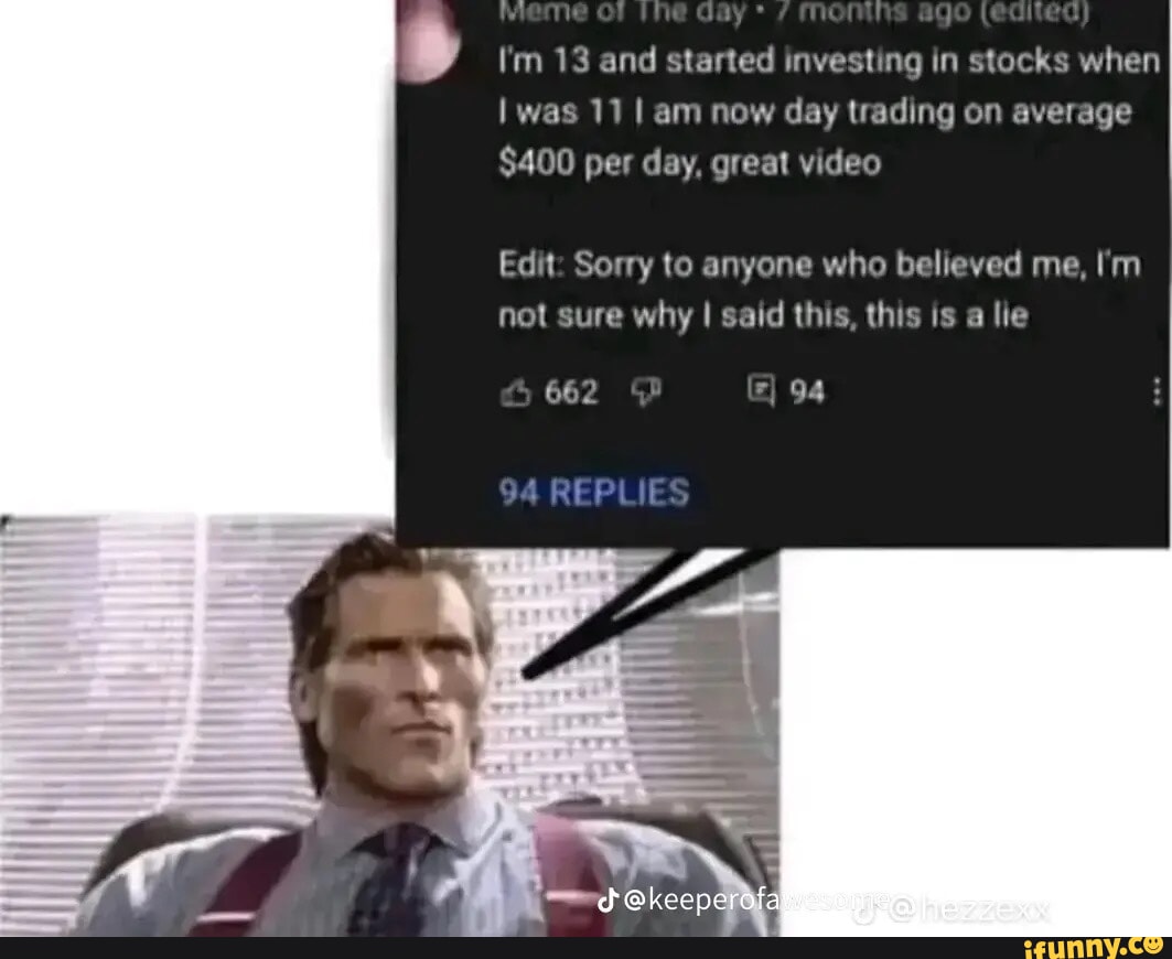 Wonder who's crying now... - iFunny