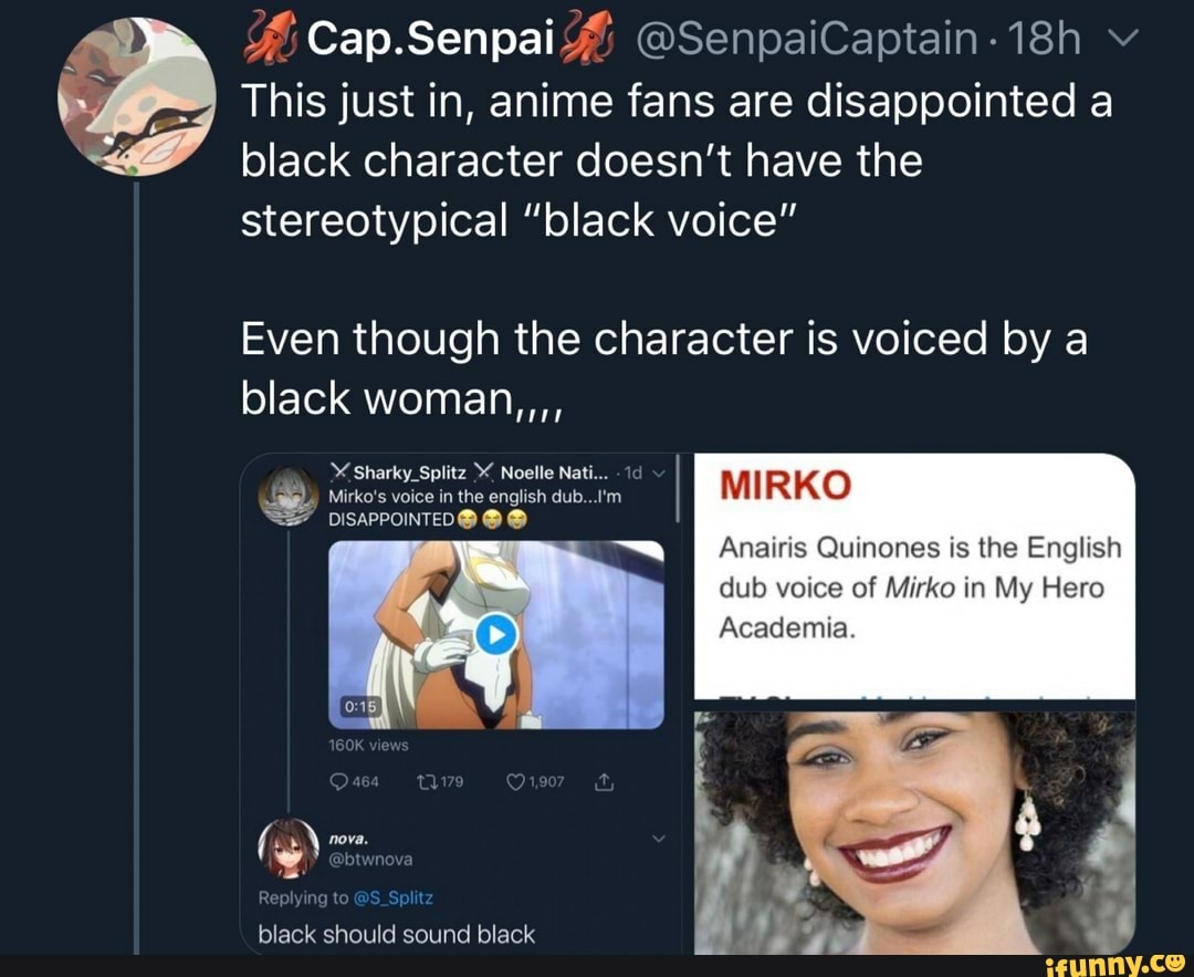 This just in, anime fans are disappointed a black character doesn't ...