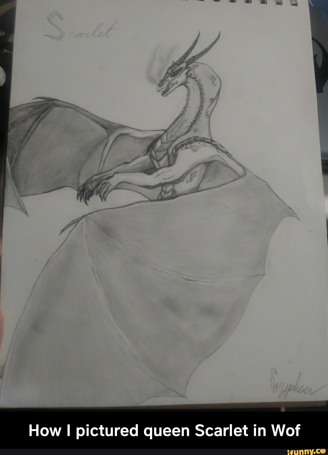 How I pictured queen Scarlet in Wof - How I pictured queen Scarlet in ...
