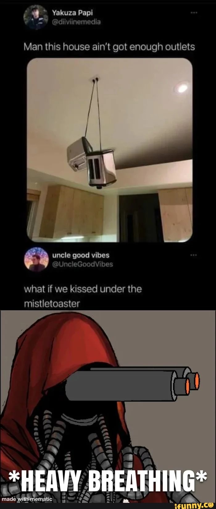 Mistletoaster memes. Best Collection of funny Mistletoaster pictures on ...