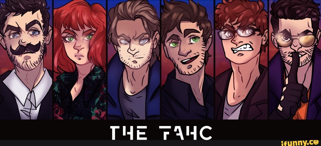 Achievement Hunter Crew Art