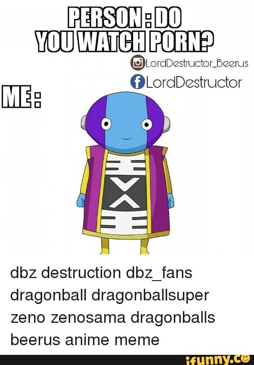 Dbz destruction dbz_fans dragonball dragonballsuper zeno zenosama ...