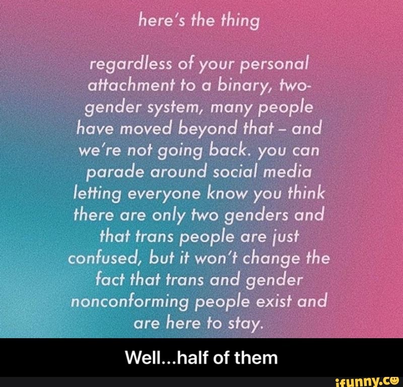 Gender Binary Quotes