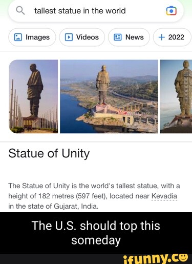 Tallest statue in the world images Videos News + 2022 Statue of Unity ...