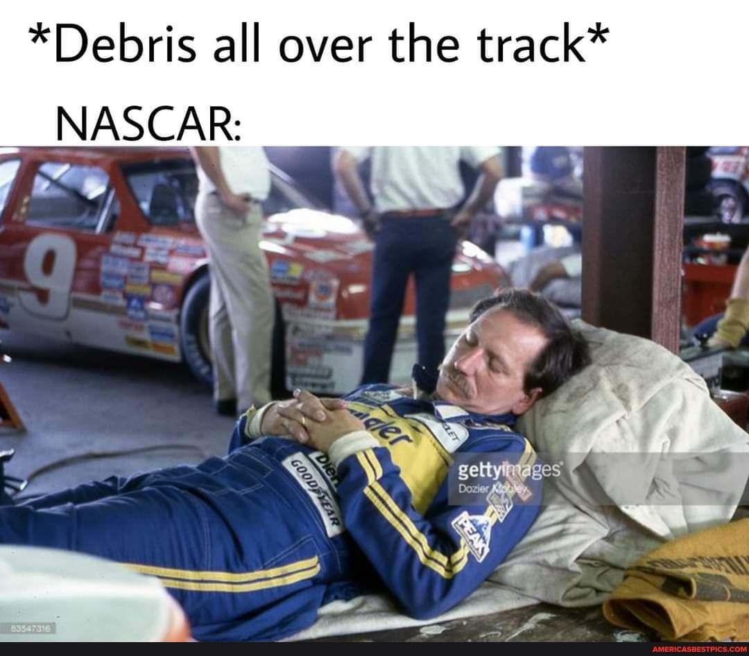 *Debris all over the track* NASCAR: - America’s best pics and videos