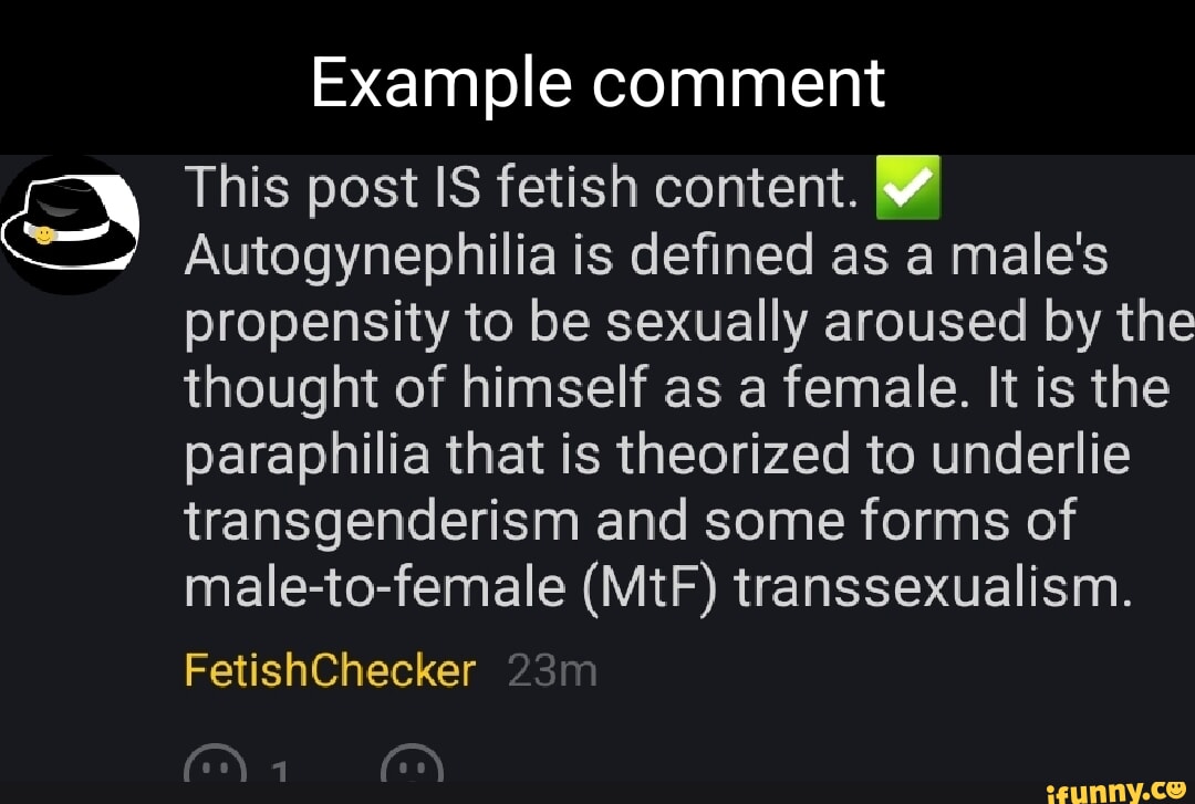 Autogynephilia memes. Best Collection of funny Autogynephilia pictures ...