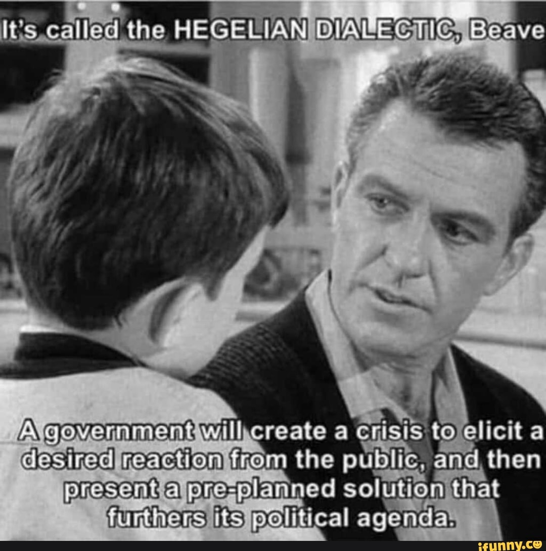 Called the HEGELIAN DIALECTIC, Beave Willhereate a elicit a ined ...