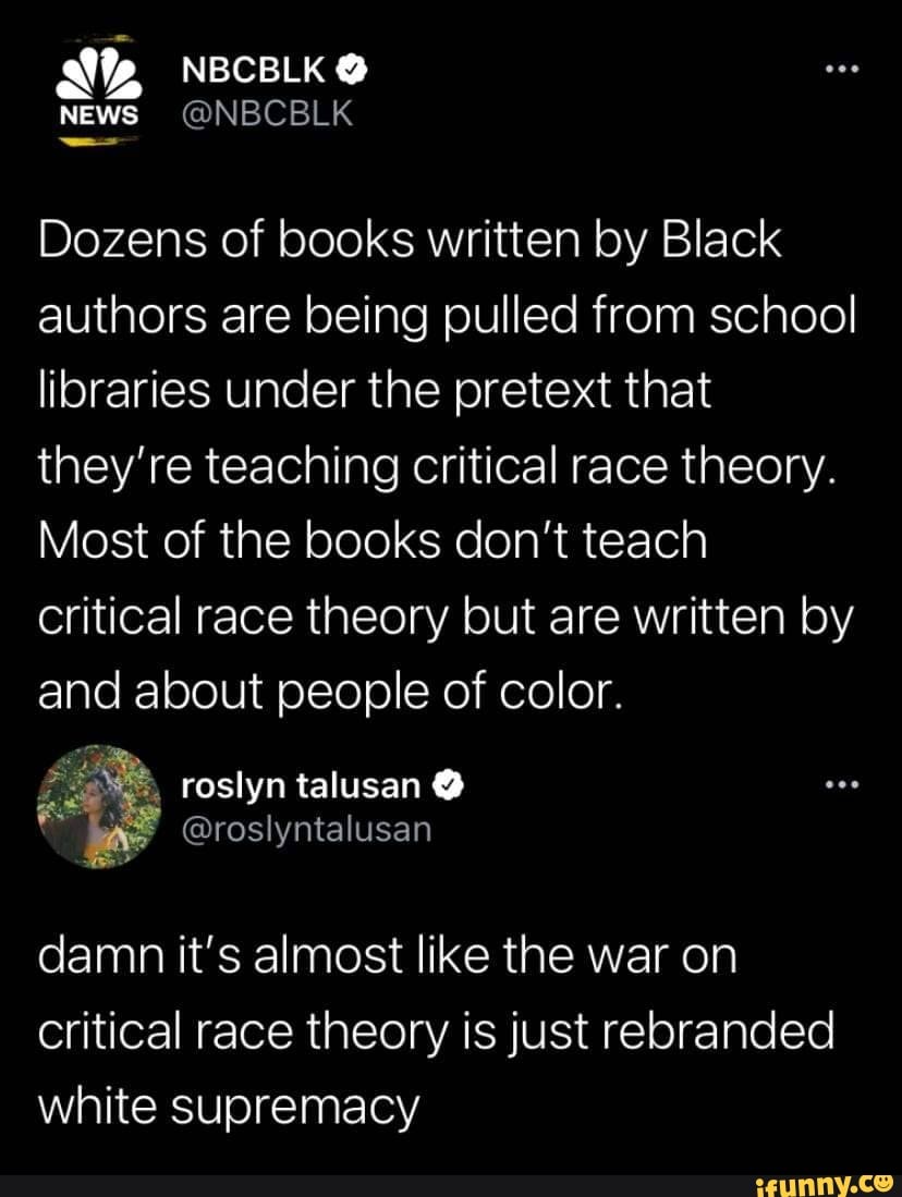 NEWS @NBCBLK Dozens of books written by Black authors are being pulled ...