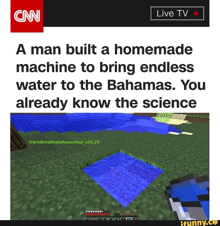 A man built a homemade machine to bring endless water to the Bahamas ...