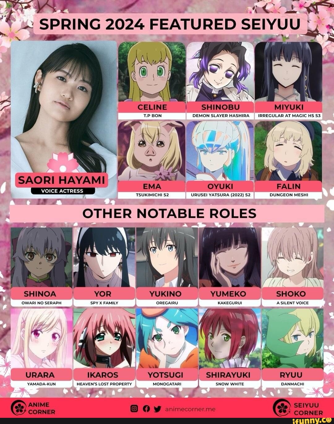 SPRING 2024 FEATURED SEIYUU CELI SHINOBU MIYUKI DEMON SLAYER HASHIRA ...
