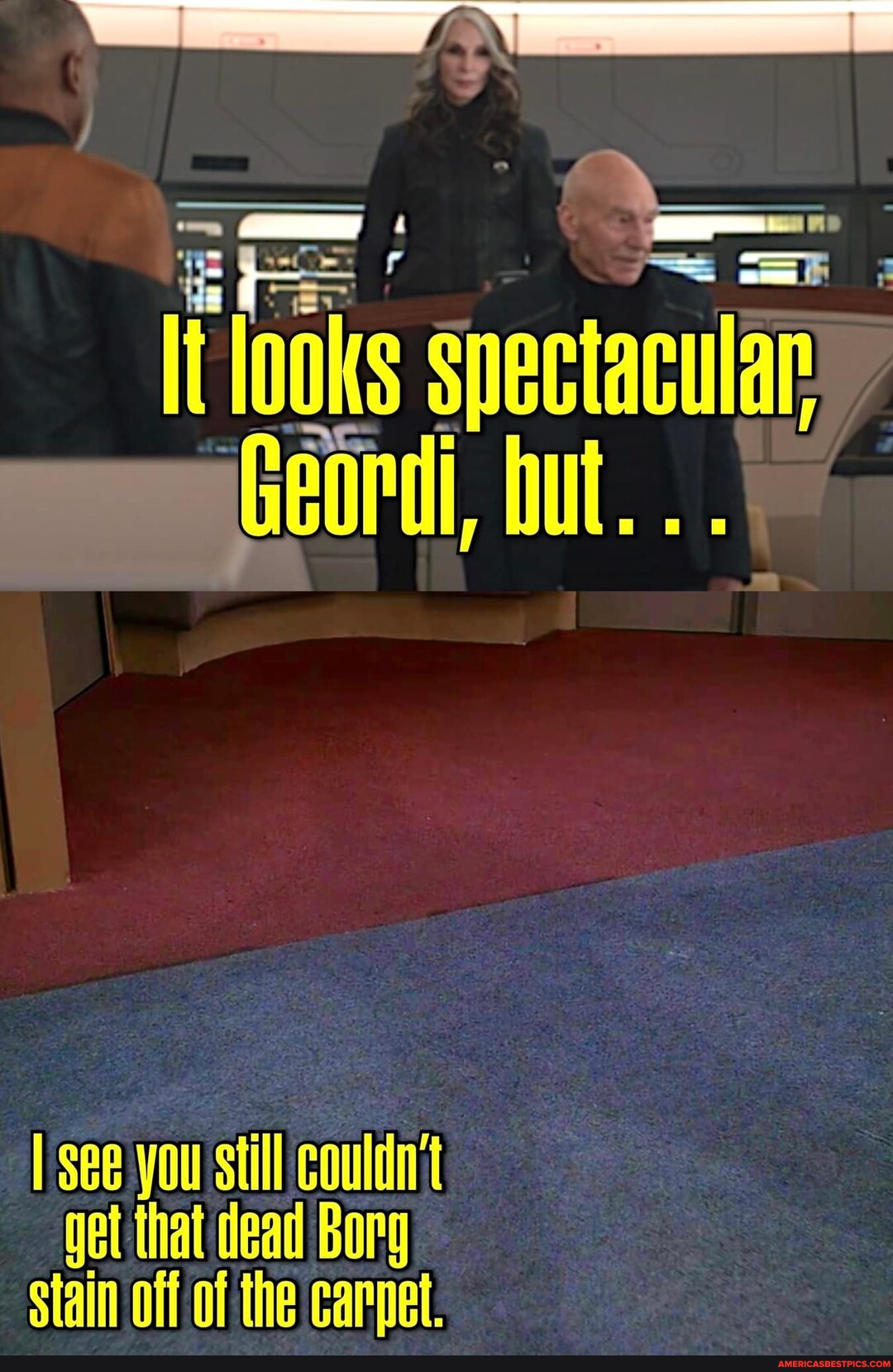 Ioaks sec Geortli but. . I see you still couldn't get that dead Borg ...