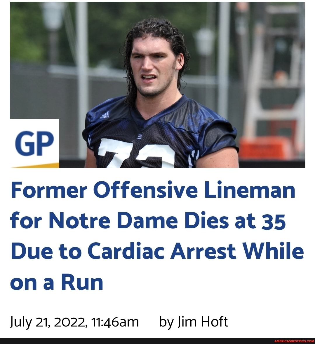 Former Offensive Lineman for Notre Dame Dies at 35 Due to Cardiac ...