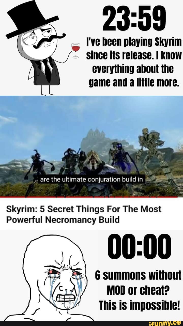 Necromancy memes. Best Collection of funny Necromancy pictures on iFunny