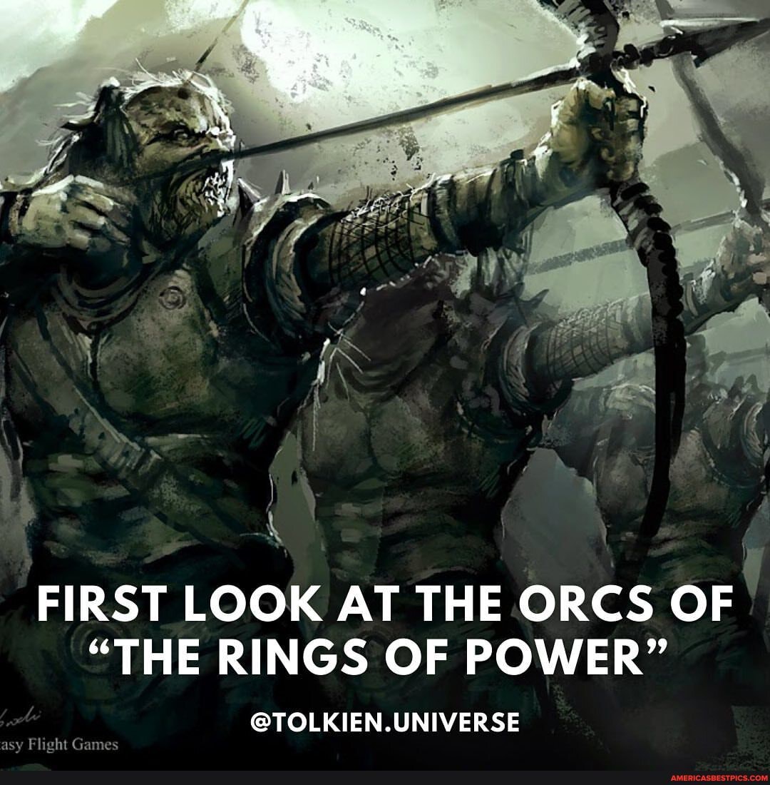 FIRST LOOK AT THE ORCS OF "THE RINGS OF POWER" @TOLKIEN .UNIVERSE asy ...