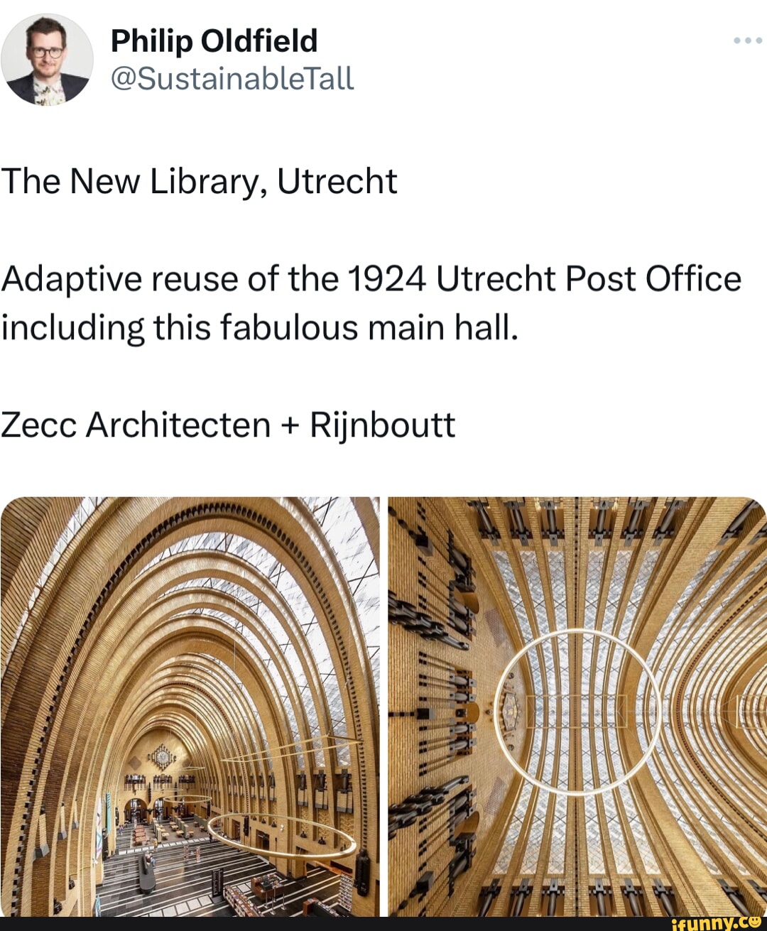 Philip Oldfield @SustainableTall The New Library, Utrecht Adaptive ...