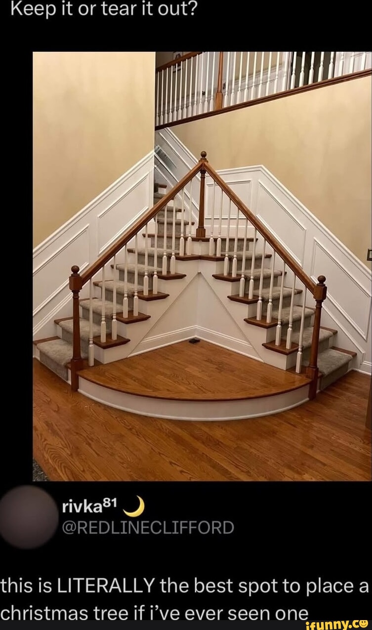 Keep It or tear It out? this is LITERALLY the best spot to place a ...