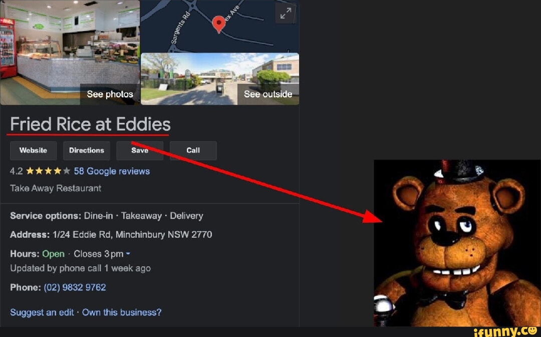Fried Rice at Eddies Website Directions Save Call 4.2 58 Google reviews Take Away Restaurant ...
