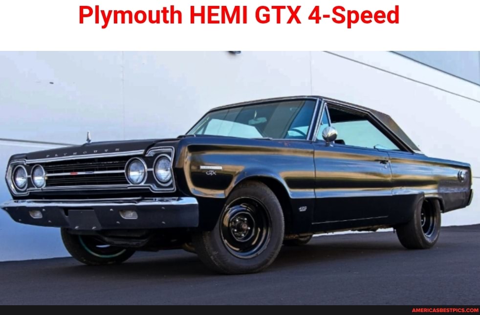 Plymouth HEMI GTX 4-Speed - America’s best pics and videos