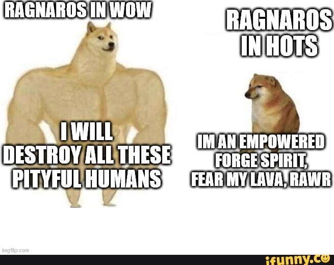 Ragnaros memes. Best Collection of funny Ragnaros pictures on iFunny