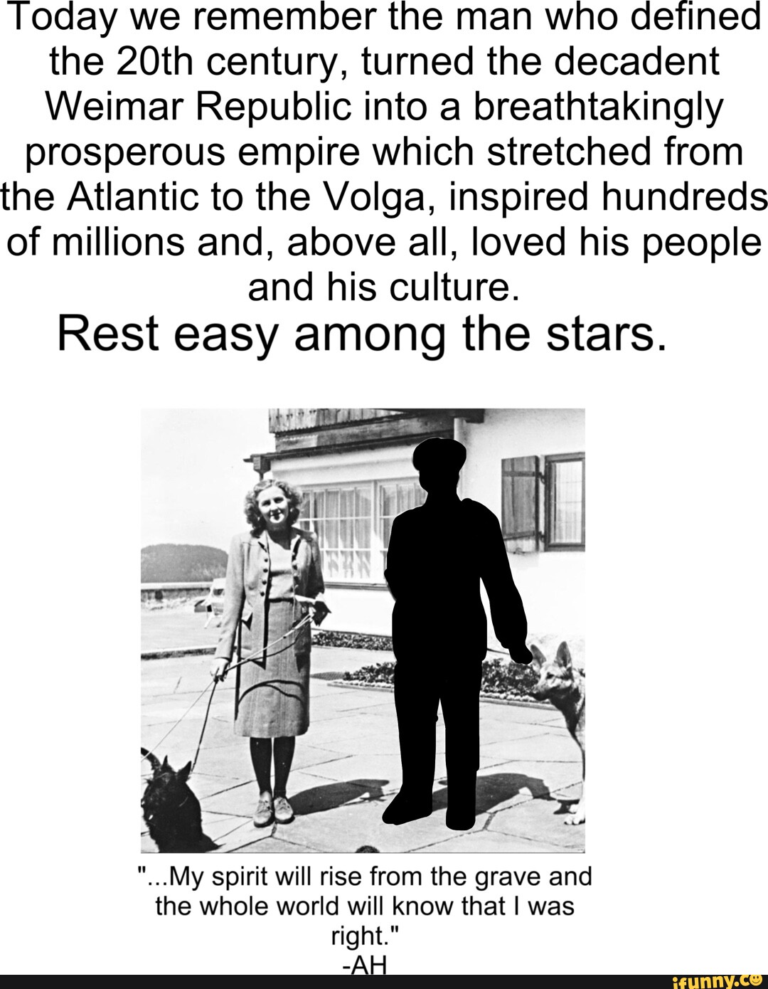 Today we remember the man who detined the 20th century, turned the ...