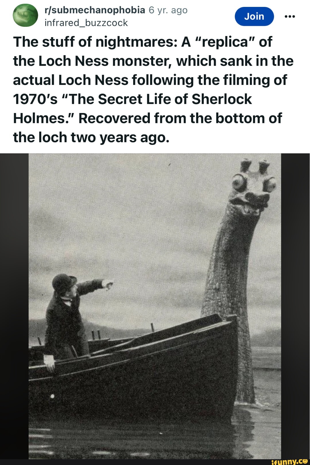 6 yr. ago Join infrared_buzzcock The stuff of nightmares: A "replica ...