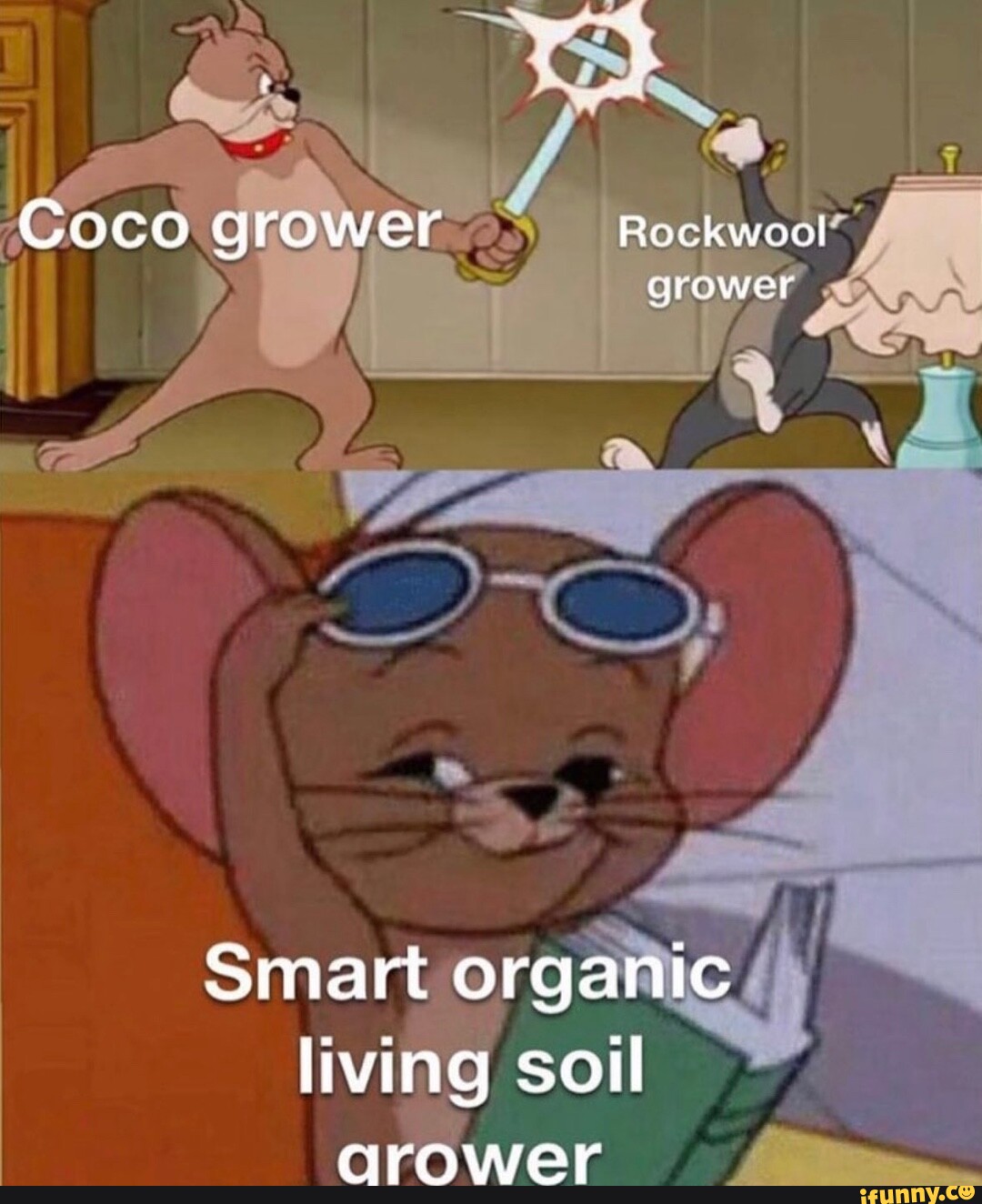 Coco grower Rockwool grower \ Smart organic living soil arower - iFunny