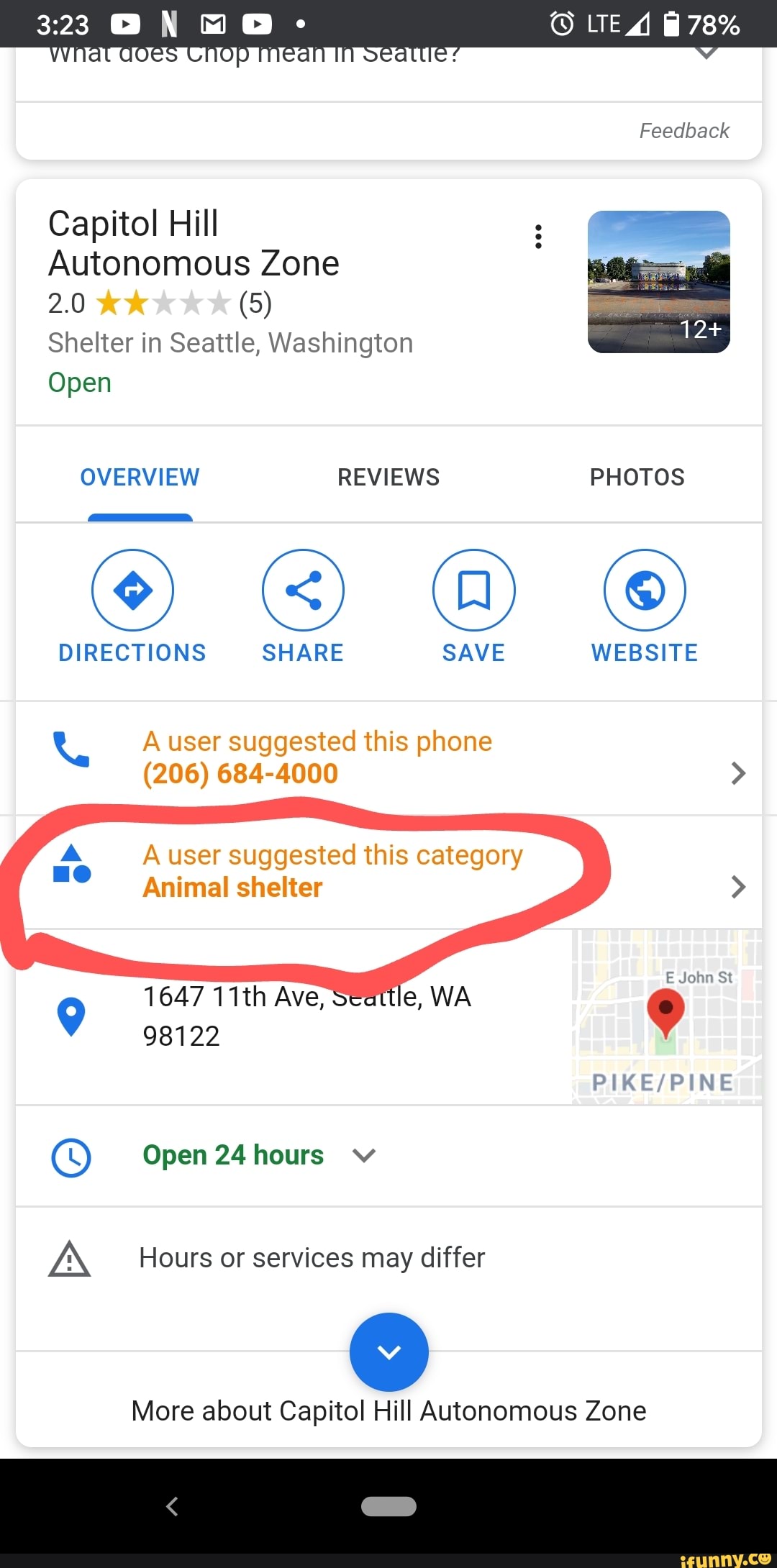 Autonomous Zone Shelter in Seattle, Washington DIRECTIONS SHARE SAVE ...