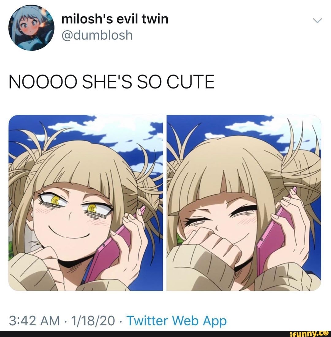NOOOO SHE'S SO CUTE 3:42 AM Twitter Web App - iFunny