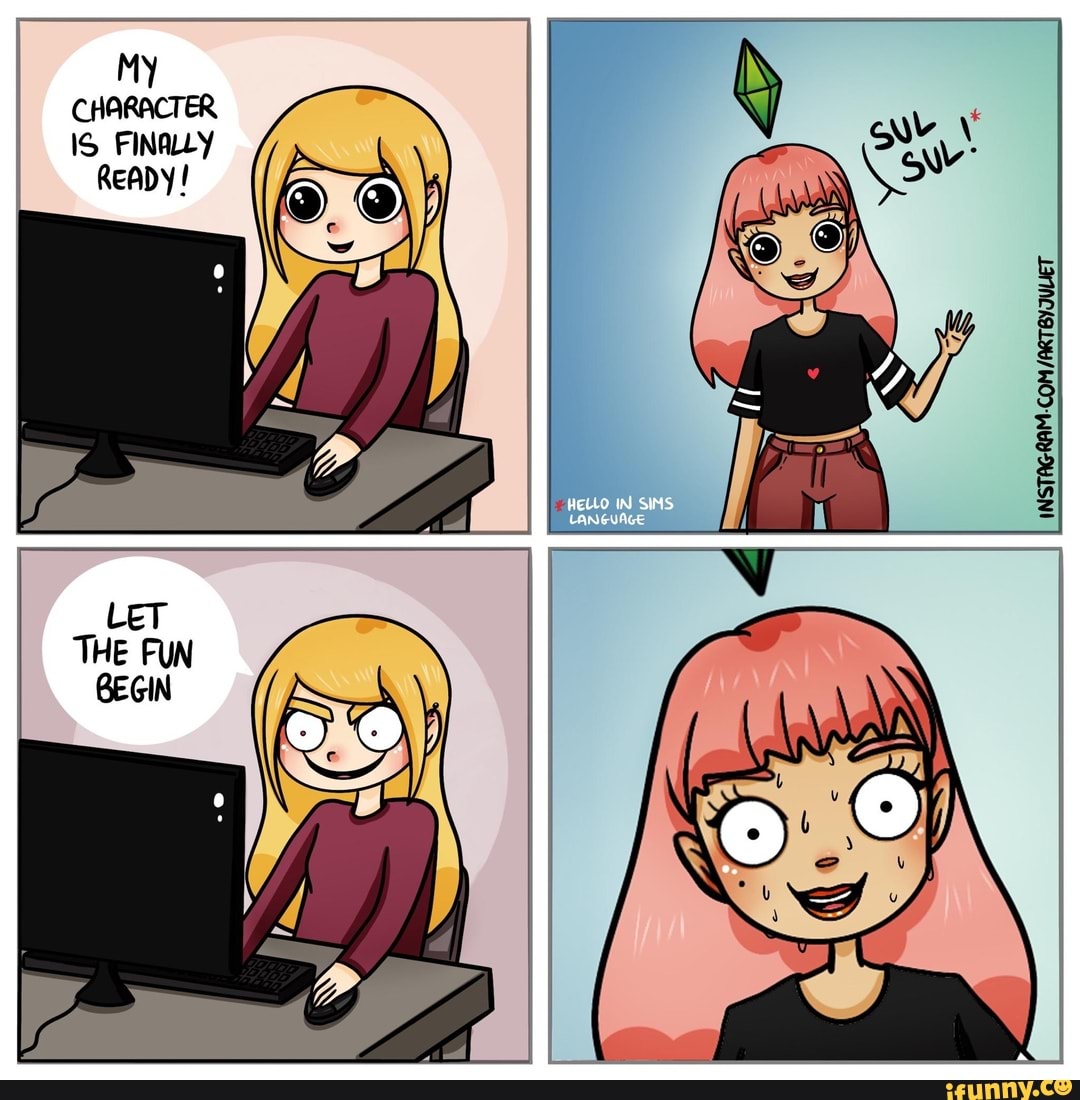 MY CHARACTER - iFunny
