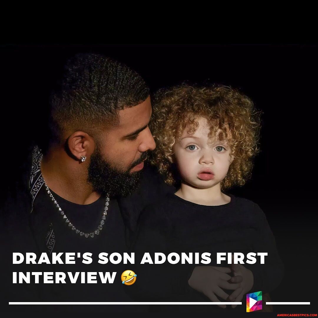 Drake really let Caleb interview his son Adonis 😭 - DRAKE'S SON ADONIS ...