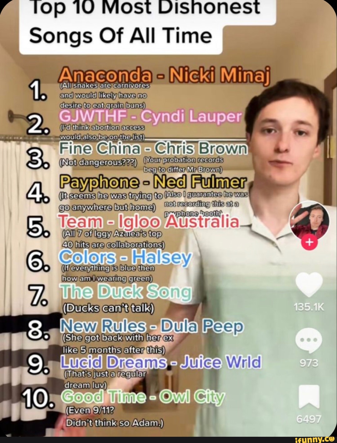 Top 10 Most VDisnonest Songs Of All Time Anaconda Nieki Minaj and D ...