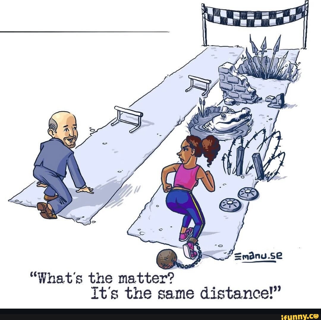 "What's the matter? It's the same distance!" - iFunny