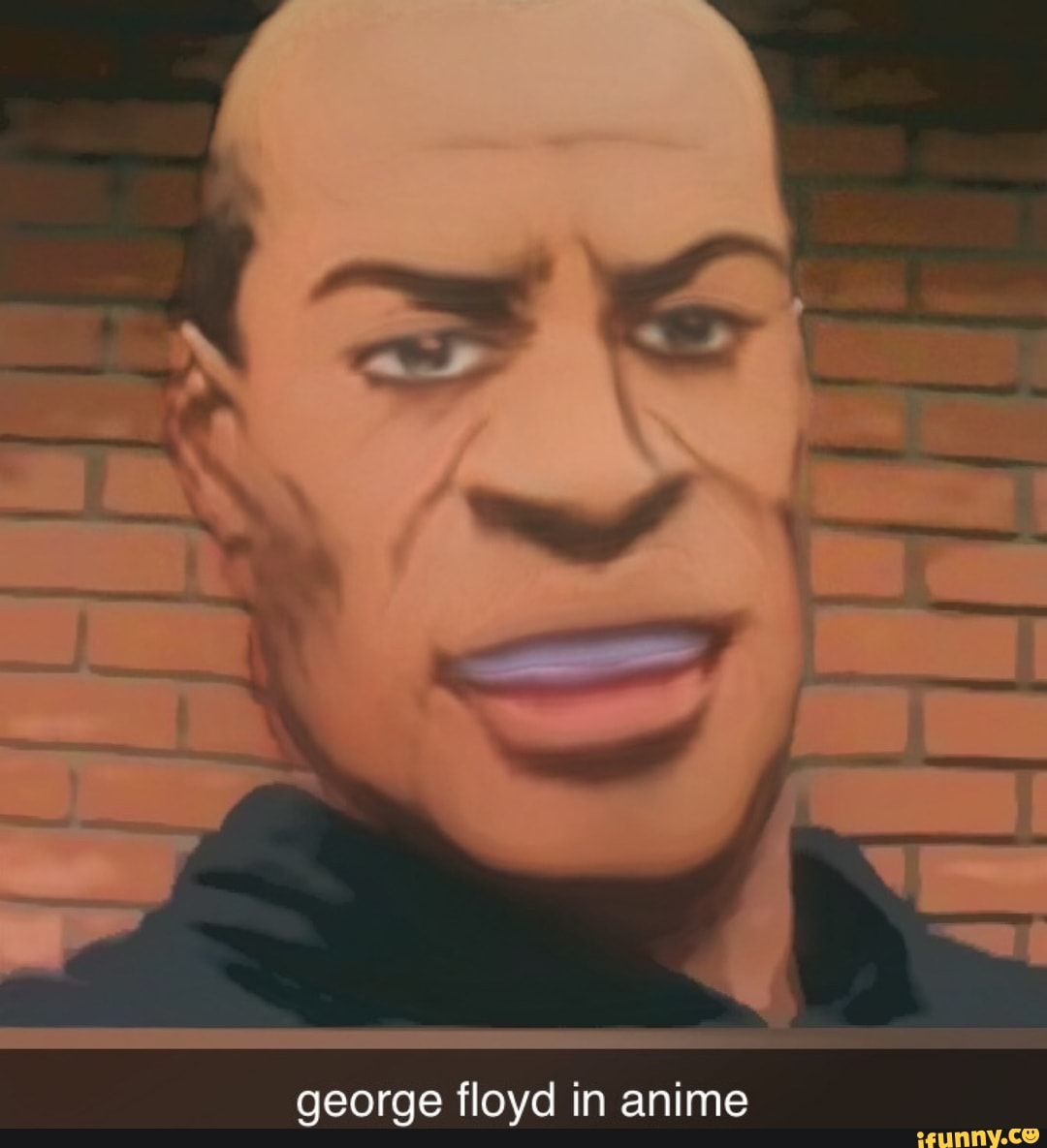 George floyd in anime - iFunny Brazil