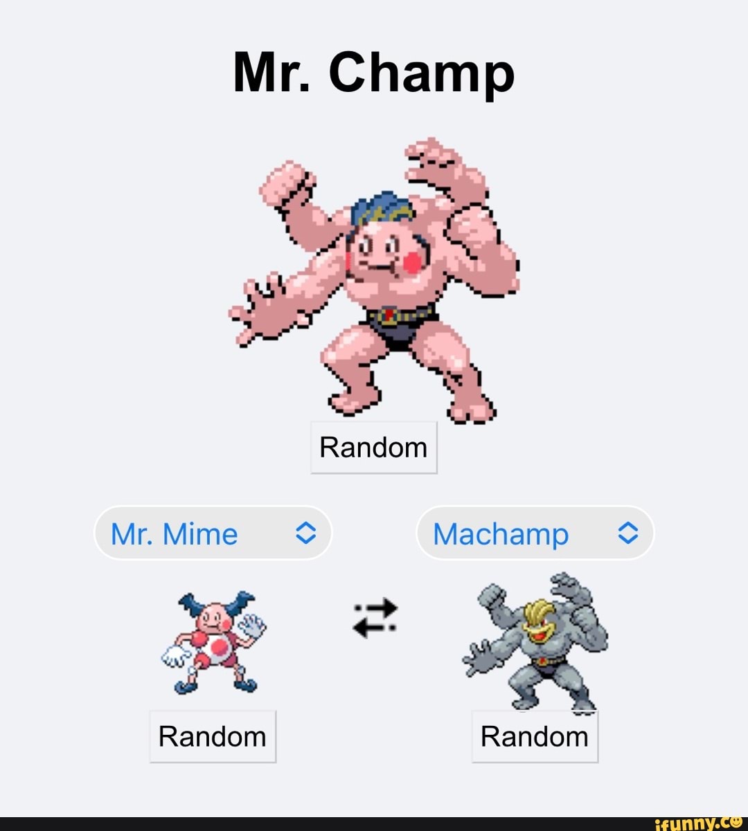Machamp memes. Best Collection of funny Machamp pictures on iFunny