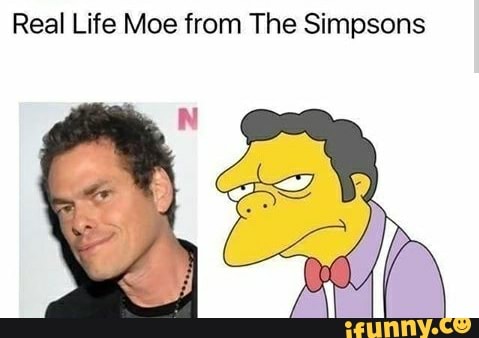 Real Life Moe from The Simpsons - iFunny