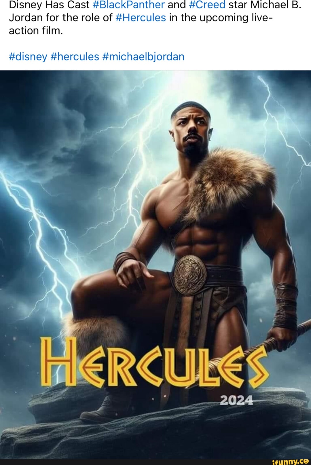 Disney Has Cast #BlackPanther and #Creed star Michael B. Jordan for the ...