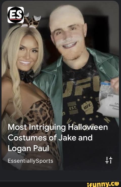 ES? Most Intriguing Halloween Costumes of Jake and Logan Paul ...