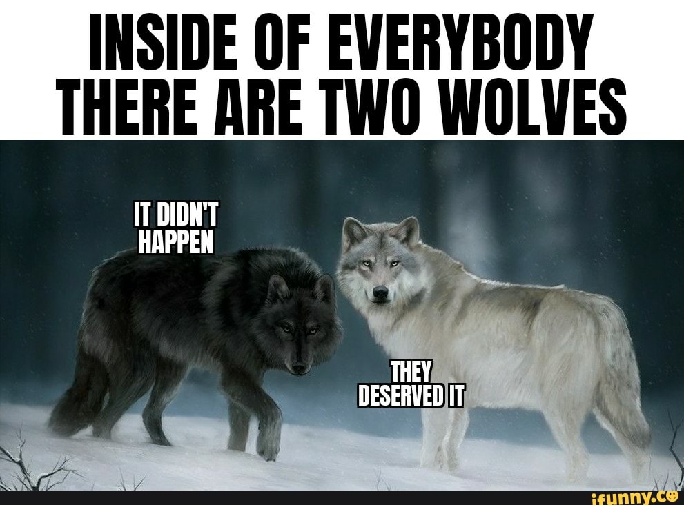 Twowolves memes. Best Collection of funny Twowolves pictures on iFunny