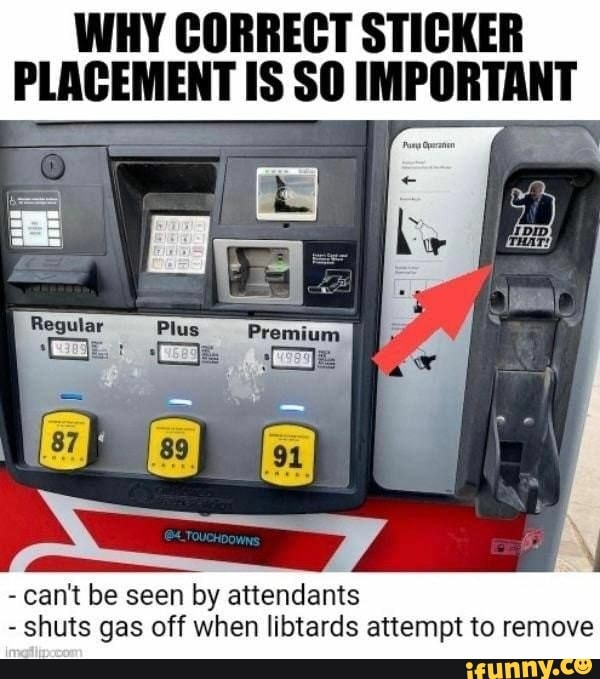 WHY CORRECT STICKER PLACEMENT IS SO IMPORTANT Plus Premium - can't be ...