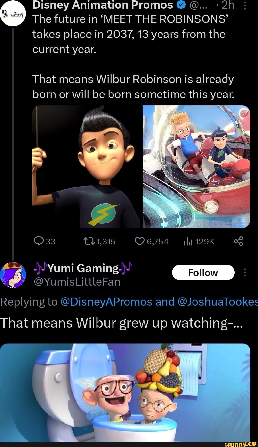 Disney Animation Promos @ The future in 'MEET THE ROBINSONS' takes ...