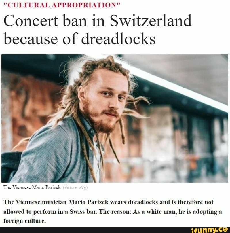 "CULTURAL APPROPRIATION" Concert ban in Switzerland because of ...