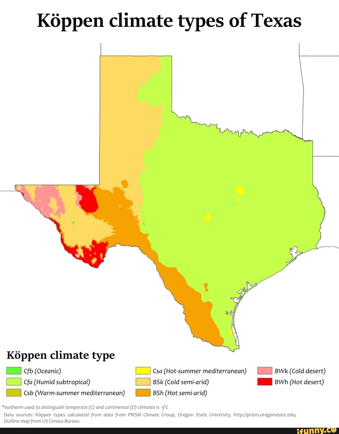 K6ppen climate types of Texas Kóppen climate type EE cfb (Oceanic) Csa ...