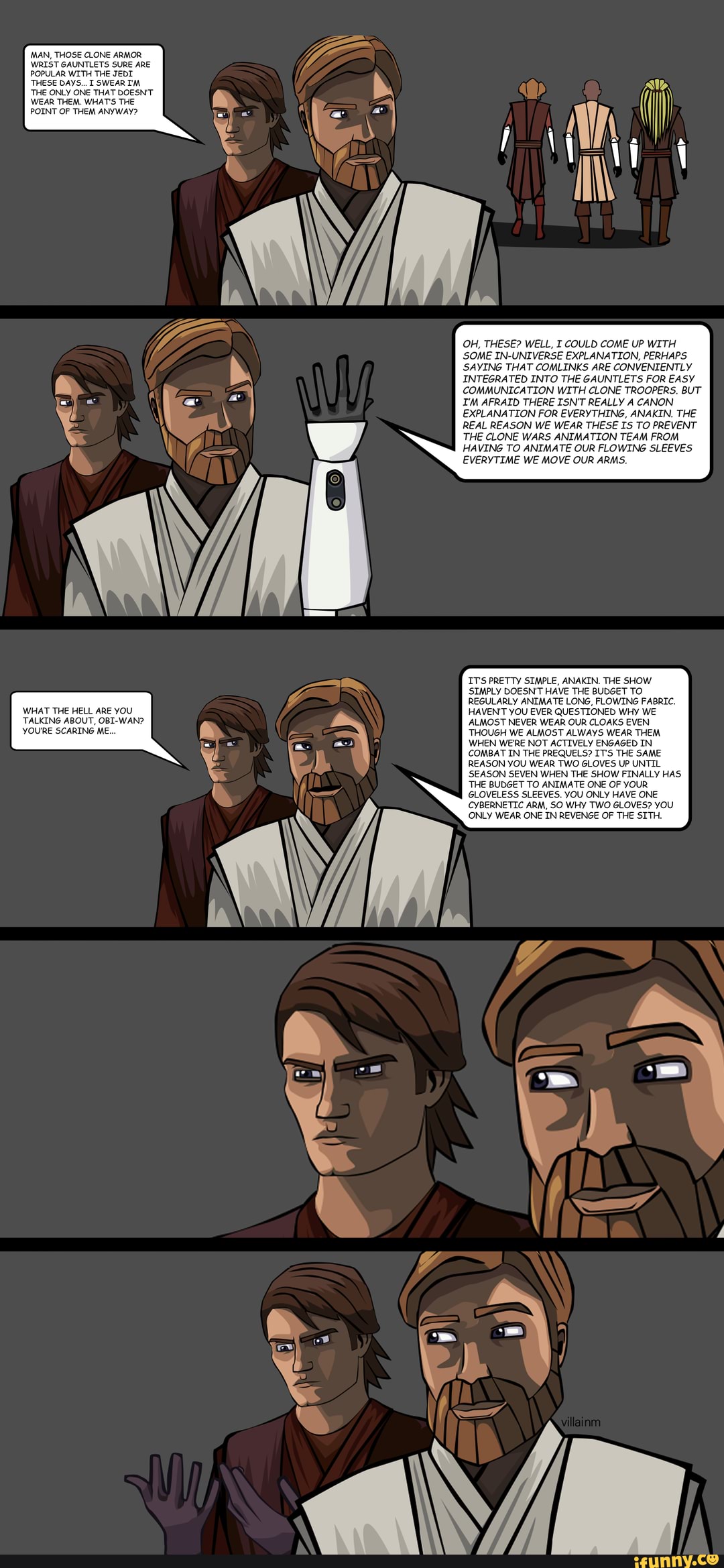 MAN, THOSE CLONE ARMOR WRIST GAUNTLETS SURE ARE POPULAR WITH THE JEDI ...