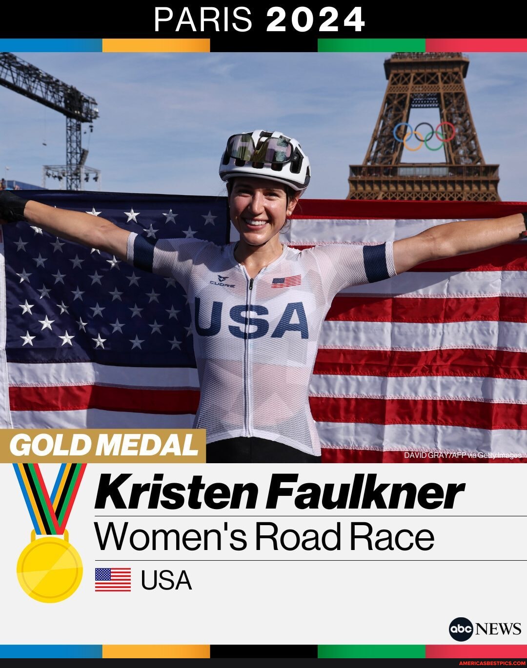 Team USAs Kristen Faulkner timed her attack to perfection to win the ...