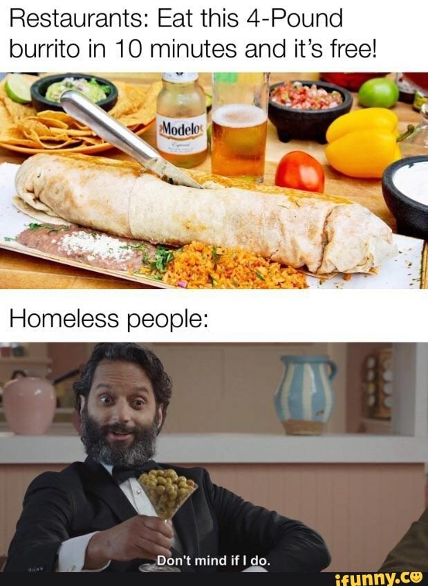 Restaurants: Eat this 4-Pound burrito in 10 minutes and it's free ...