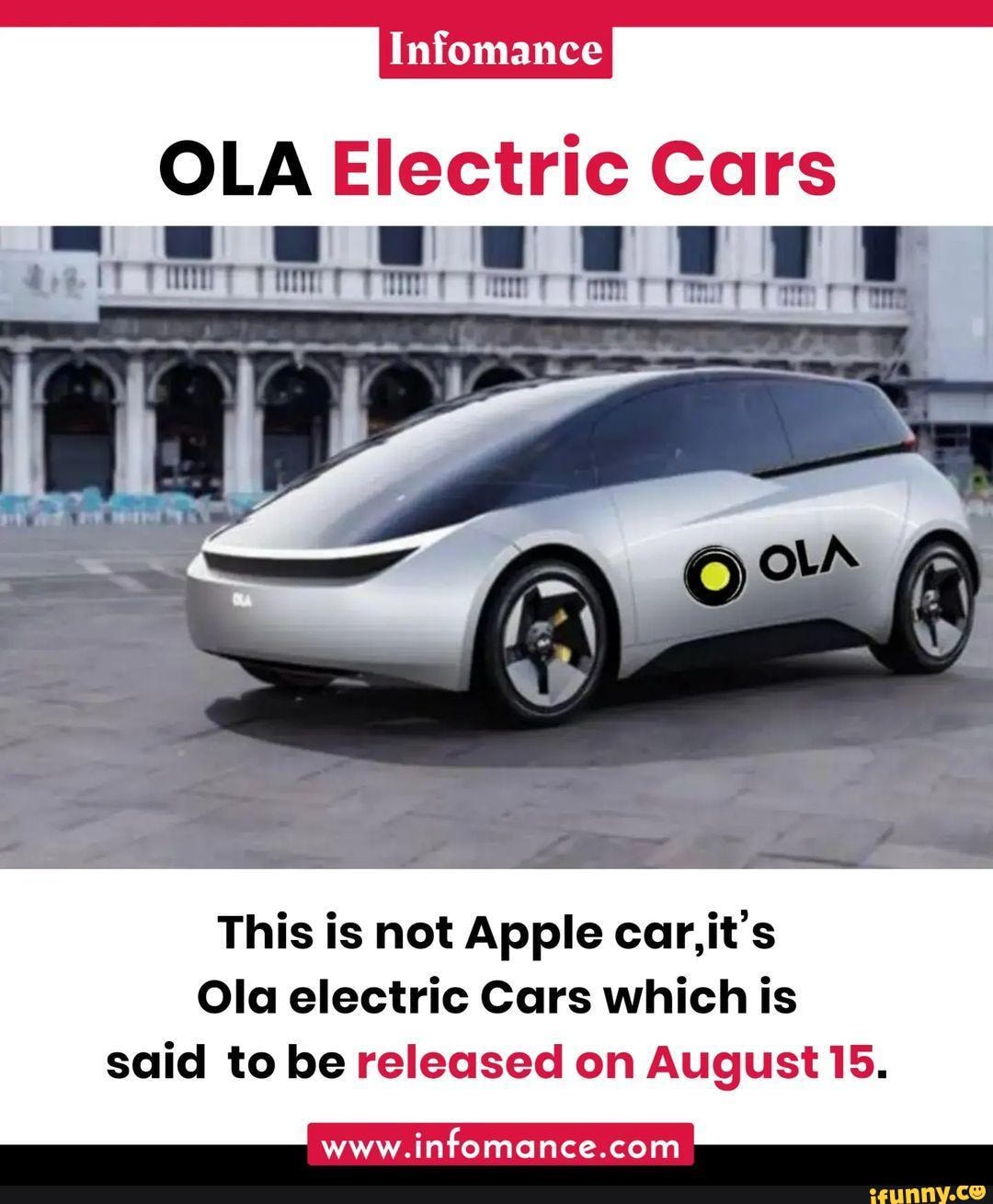 Infomance OLA Electric Cars This Is Not Apple Car It s Ola Electric infomance-ola-electric-cars-this-is-not-apple-car-it-s-ola-electric
